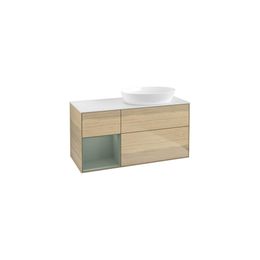 Villeroy & Boch V&B Waschtischunterschrank Wandbeleuchtung Finion 120cm, Pl wh. m, Reg Oli. m Lac, Oa ven ; Villeroy & Boch (GA41GMPC)