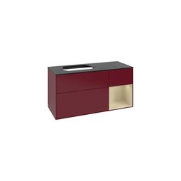 Villeroy & Boch V&B Waschtischunterschrank Finion 120cm, Pl b m, Reg re si Gr m Lac, Peo m ; Villeroy & Boch (F402HJHB)