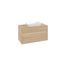 Villeroy & Boch V&B Waschtischunterschrank Collaro 100x54,8x50cm, WT mi, LED 7,3 W, Nord Oa ; Villeroy & Boch (C109B0VJ)