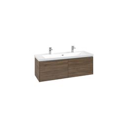 Villeroy & Boch V&B Waschtischunterschrank Subway 3.0 127,2x42,9x47,8cm, m LE/Gr AL g, Ar Oa ; Villeroy & Boch (C601L0VH)