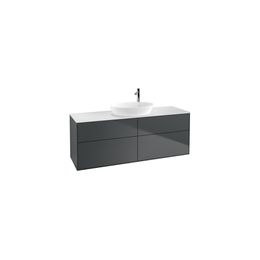 Villeroy & Boch V&B Waschtischunterschrank Wandbeleuchtung Finion 160x60cm, Abd.-Pl. wh. m, md bl. m Lac ; Villeroy & Boch (G97100HG)