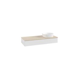 Villeroy & Boch V&B Waschtischunterschrank mit Frontstruktur Antao 120x19x50cm, WBP botti., glo wh. Lac ; Villeroy & Boch (K12113GF)