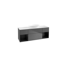 Villeroy & Boch V&B Waschtischunterschrank Wandbeleuchtung Finion 160cm, Pl w m, Reg bla m Lac, Anthrac. m ; Villeroy & Boch (GD01PDGK)