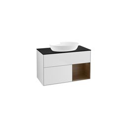 Villeroy & Boch V&B Waschtischunterschrank Wandbeleuchtung Finion 100, Pl bla m, Reg wal ven, wh. m Lac ; Villeroy & Boch (GA22GNMT)