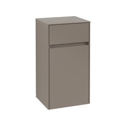 Villeroy & Boch V&B Seitenschrank Collaro 40,4x74,8x34,9cm, Anschlag links, taupe ; Villeroy & Boch (C03200VM)