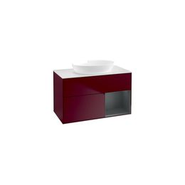 Villeroy & Boch V&B Waschtischunterschrank Wandbeleuchtung Finion 100, Abd.-Pl. wh. m, Reg md m Lac, Peo m ; Villeroy & Boch (GA21HGHB)