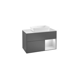 Villeroy & Boch V&B Waschtischunterschrank Finion 100, Pl b m, Rg si G m Lac, md bl. m Lac ; Villeroy & Boch (F782HJHG)