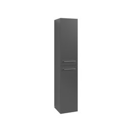 Villeroy & Boch V&B Hochschrank Avento 35x176x40,4cm, 2 T, r, G vc gl., graph. ; Villeroy & Boch (A89401VR)