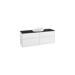 Villeroy & Boch V&B Waschtischunterschrank Wandbeleuchtung Finion 160x60cm, Abd.-Pl. bla m, glo wh. Lac ; Villeroy & Boch (GA9200GF)