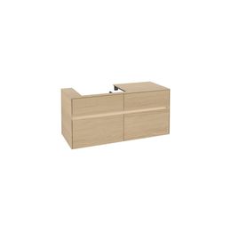 Villeroy & Boch V&B Waschtischunterschrank Collaro 120x54,8x50cm, WT l, LED 8,8 W, Nord Oa ; Villeroy & Boch (C082B0VJ)