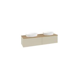 Villeroy & Boch V&B Waschtischunterschrank ohne Frontstruktur, mit Beleuchtung Antao 160x50cm, WBP-farbe hon. Oa, si Gr m Lac ; Villeroy & Boch (L39011HJ)