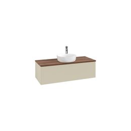 Villeroy & Boch V&B Waschtischunterschrank ohne Frontstruktur, mit Beleuchtung Antao 120x36x50cm, HL, WBP w. wal, si Gr m Lac ; Villeroy & Boch (L32052HJ)