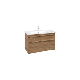 Villeroy & Boch V&B Waschtischunterschrank Venticello 95,3x59x50,2cm, B mit, Gr. chr, Kan Oa ; Villeroy & Boch (A92601RH)