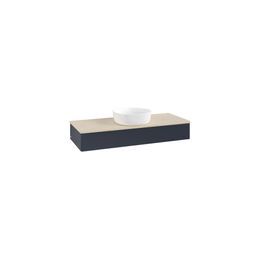 Villeroy & Boch V&B Waschtischunterschrank ohne Frontstruktur, mit Beleuchtung Antao 120x19x50cm, WBP botti., md bl. m Lac ; Villeroy & Boch (L10013HG)