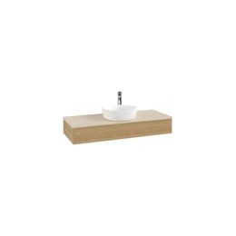 Villeroy & Boch V&B Waschtischunterschrank ohne Frontstruktur, mit Beleuchtung Antao 120x19x50cm, HL, WBP botti., hon. Oa ; Villeroy & Boch (L10053HN)