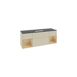 Villeroy & Boch V&B Waschtischunterschrank Finion 160x60,3x50,1cm, Reg Oa ven, si Gr m Lac ; Villeroy & Boch (F742PCHJ)