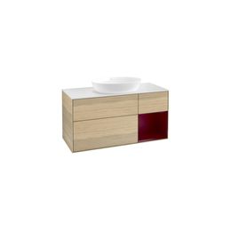Villeroy & Boch V&B Waschtischunterschrank Wandbeleuchtung Finion 120cm, Pl wh. m, Reg Peo m Lac, Oa ven ; Villeroy & Boch (GA71HBPC)