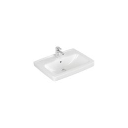 Villeroy & Boch V&B Waschbecken Newo 65x47cm, we, eck., 1 Hahnl., m &Uuml;berlauf ; Villeroy & Boch (4A926501)