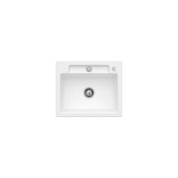 Villeroy & Boch V&B Sp&uuml;le Siluet 60 S m Abl., rd m Exzenter, st. wh. C-plus ; Villeroy & Boch (334602RW)