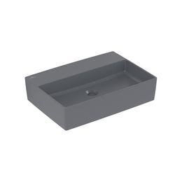 Villeroy & Boch V&B Aufsatzwaschtisch Memento 2.0 63, graphite C-plus, 60x42cm ; Villeroy & Boch (4A0763i4)