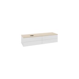 Villeroy & Boch V&B Waschtischunterschrank ohne Frontstruktur -Beleuchtung Antao 160x50cm, WBP-farbe botti., glo wh. Lac ; Villeroy & Boch (L26013GF)