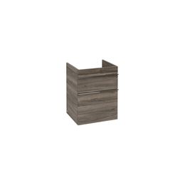 Villeroy & Boch V&B Waschtischunterschrank Venticello 46,6x59x42,5cm, Griff Chrom, stone oak ; Villeroy & Boch (A92201RK)