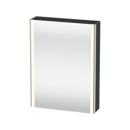 Duravit Uni-Spiegelschrank XSquare Steckd. CH 60x15x80cm, 1 Tür, o ES, An li, graph ma (XS7111L49492000)