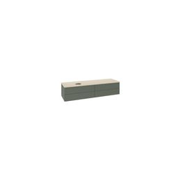 Villeroy & Boch V&B Waschtischunterschrank ohne Frontstruktur Antao 160x50cm, WBP botti., lea gre. m Lac ; Villeroy & Boch (K26013HL)