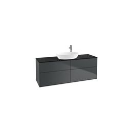 Villeroy & Boch V&B Waschtischunterschrank Wandbeleuchtung Finion 160x60cm, Abd.-Pl. bla m, md bl. m Lac ; Villeroy & Boch (G97200HG)