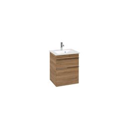 Villeroy & Boch V&B Waschtischunterschrank Venticello 46,6x59x42,5cm, Griff Chrom, kansas oak ; Villeroy & Boch (A92201RH)