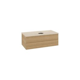 Villeroy & Boch V&B Waschtischunterschrank mit Frontstruktur -Beleuchtung Antao 100x36x50cm, HL, WBP botti., hon. Oa ; Villeroy & Boch (L20153HN)