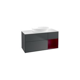Villeroy & Boch V&B Waschtischunterschrank Wandbeleuchtung Finion 120cm, Pl w m, Rg Peo m La, md bl. m Lac ; Villeroy & Boch (GA71HBHG)