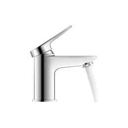 Duravit Waschtisch-Einhebelmischer S MinusFlow Wave Ausl. 95mm, o. Zugst.Abl.Gar., chrom (WA1012002010)