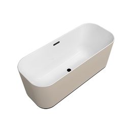 Villeroy & Boch V&B Freistehwanne Finion Gold-Colour on D 170x70cm, PtoVtl., &Uuml;L, Des-Ring, st. wh. ; Villeroy & Boch (177FIN7A4BCV2RW)