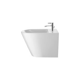 Duravit Stand-Bidet D-Neo 37x65cm, m HL, &Uuml;L, Hahnlochbank, wei&szlig; (2294100000)