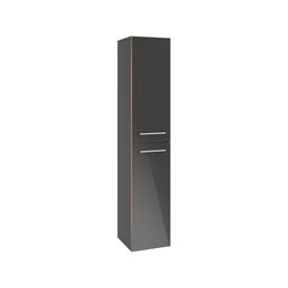 Villeroy & Boch V&B Hochschrank Avento 35x176x40,4cm, 2 T, l, G vc gl., graph. ; Villeroy & Boch (A89400VR)