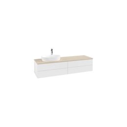 Villeroy & Boch V&B Waschtischunterschrank ohne Frontstruktur Antao 160x50cm, HL, WBP botti., wh. m Lac ; Villeroy & Boch (K26053MT)