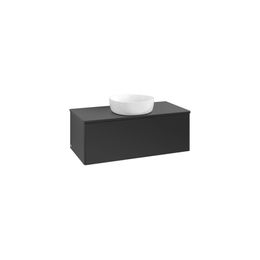Villeroy & Boch V&B Waschtischunterschrank ohne Frontstruktur Antao 100x36x50cm, WBP-farbe Lac, bla m Lac ; Villeroy & Boch (K31010PD)