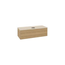 Villeroy & Boch V&B Waschtischunterschrank ohne Frontstruktur, mit Beleuchtung Antao 120x36x50cm, WBP-farbe botti., honey oak ; Villeroy & Boch (L32013HN)