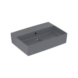 Villeroy & Boch V&B Aufsatzwaschtisch Memento 2.0 62, graphite C-plus, 60x42cm ; Villeroy & Boch (4A0762i4)
