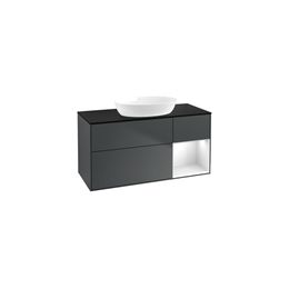 Villeroy & Boch V&B Waschtischunterschrank Wandbeleuchtung Finion 120cm, Pl b m, Rg g w Lac, md bl. m Lac ; Villeroy & Boch (GA72GFHG)