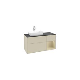 Villeroy & Boch V&B Waschtischunterschrank Finion 120cm, Pl b m, Rg si G m La, si Gr m Lac ; Villeroy & Boch (F812HJHJ)