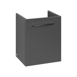 Villeroy & Boch V&B Waschtischunterschrank Avento 43x51,4x38,4cm, 1 T, l, G vc gl., graph. ; Villeroy & Boch (A88700VR)