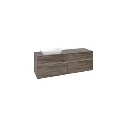 Villeroy & Boch V&B Waschtischunterschrank Collaro 160x54,8x50cm, WT l, LED 12W, st. Oa ; Villeroy & Boch (C121B0RK)