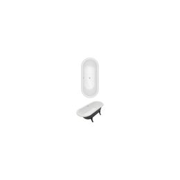 Villeroy & Boch V&B Rechteck-Badewanne Hommage 171x77x61,7cm, f., Qua., C. o D, st w C+ ; Villeroy & Boch (BQ180HOM7WBCVRW)