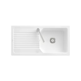 Villeroy & Boch V&B Fl&auml;chenb&uuml;ndige Sp&uuml;le Linara 60 Flat m Abl.garn, Hand., we alpin CeramicPlus ; Villeroy & Boch (33861FR1)