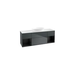 Villeroy & Boch V&B Waschtischunterschrank Wandbeleuchtung Finion 160cm, Pl w m, Rg b m Lac, md bl. m Lac ; Villeroy & Boch (GD01PDHG)