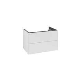 Villeroy & Boch V&B Waschtischunterschrank Auszugbeleuchtung Antao 79x50x50cm, ohne Frontstruktur, glo wh. Lac ; Villeroy & Boch (L04000GF)