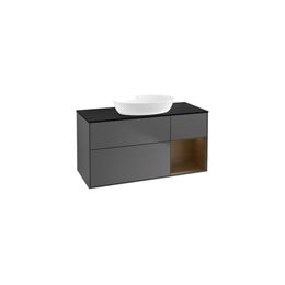 Villeroy & Boch V&B Waschtischunterschrank Wandbeleuchtung Finion 120cm, Pl bla m, Reg wal ven, Anthrac. m ; Villeroy & Boch (GA72GNGK)