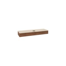Villeroy & Boch V&B Waschtischunterschrank mit Frontstruktur, mit Beleuchtung Antao 160x50cm, WBP-farbe botti., warm walnut ; Villeroy & Boch (L14113HM)